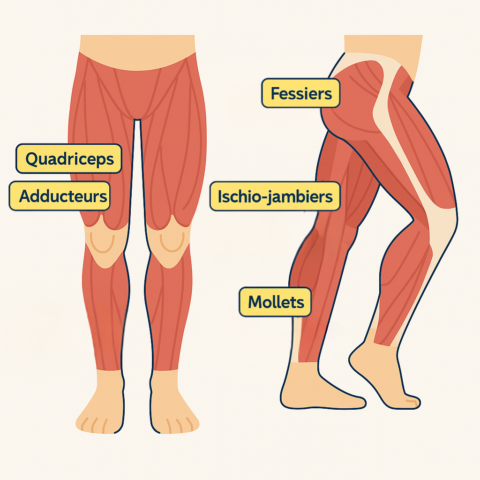 Renforcement musculaire des genoux : 15 exercices simples et efficaces