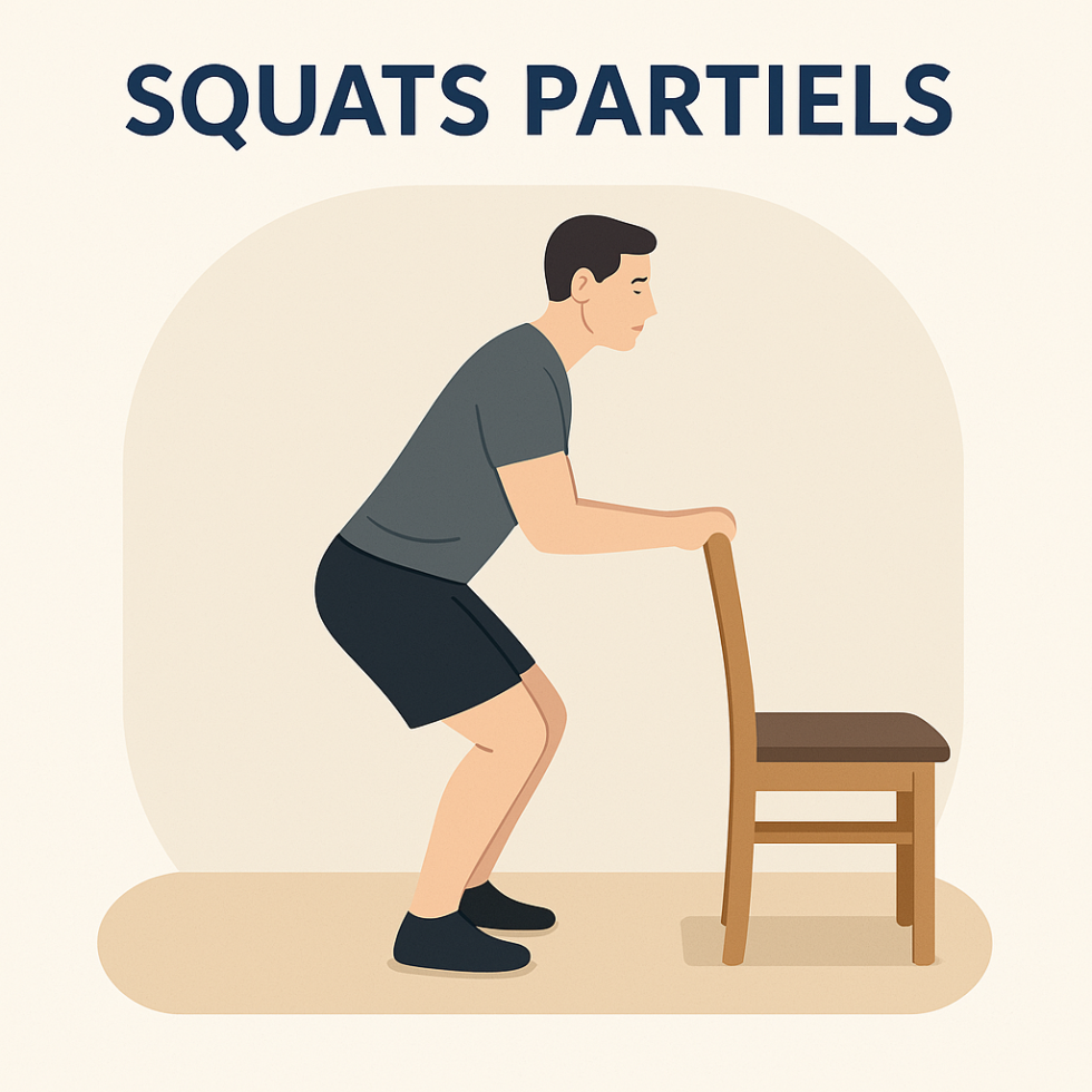 Renforcement musculaire des genoux : 15 exercices simples et efficaces